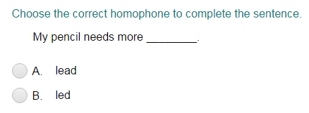Using the Correct Homophone to Complete a Sentence Part 3 | Turtle ...