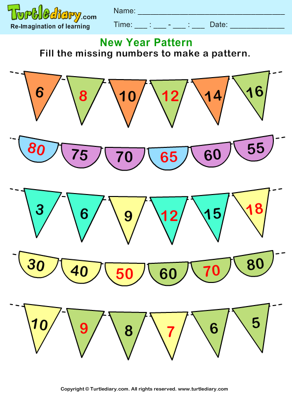 Number Patterns And Sequencing Game Number Patterns Teacher Favorite