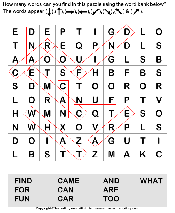 Search The Given Words Worksheet Turtle Diary search-the-given-words-worksheet-turtle-diary