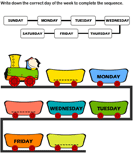 Kindergarten Time Worksheets | Turtle Diary